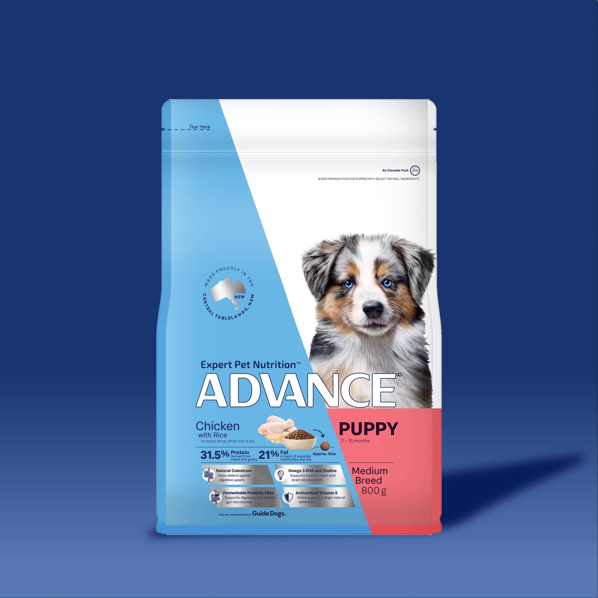 ADVANCE™ Puppy Medium Breed Chicken with Rice – ADVANCE™ Pet
